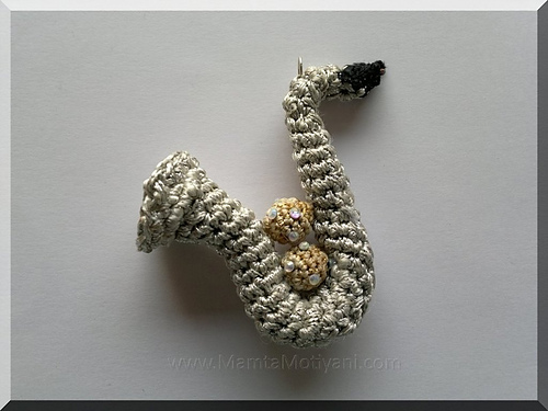 Ravelry: Miniature Saxophone pattern by Mamta Motiyani