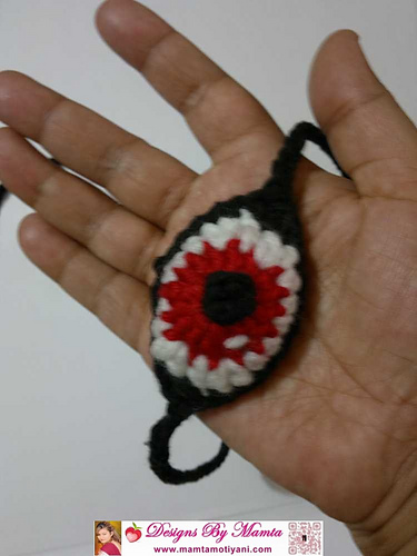 Ravelry: Ragetti Fake Eye Patch pattern by Mamta Motiyani
