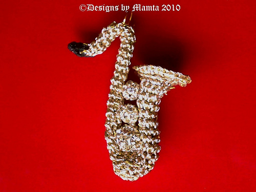Ravelry: Miniature Saxophone pattern by Mamta Motiyani