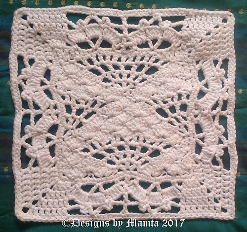 Ravelry: I Heart Butterflies Square pattern by Mamta Motiyani