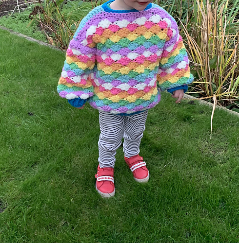 Ravelry: Little Rebel Shell Jumper pattern by Lauren Willis