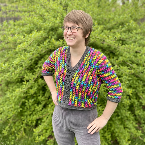 Ravelry: Wing Woman Jumper pattern by Lauren Willis