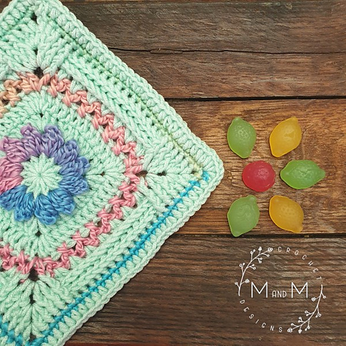 Ravelry: Lemon Drops Square pattern by Melanie Grobler