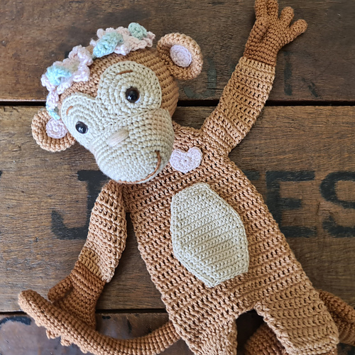 Ravelry: Melly Teddy Ragdoll Matilda Monkey pattern by Melanie Grobler