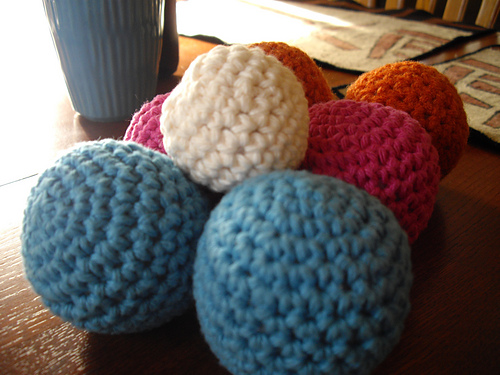Ravelry: Indoor Bocce Ball pattern by Amanda Froemming