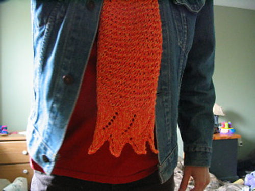 Ravelry: Fire Scarf pattern by Mandy Furney