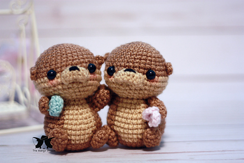 Ravelry: Crochet Otters pattern by Mango Shoppe
