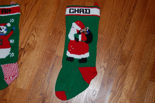 Ravelry: Santa Stocking pattern by Scarlet Taylor