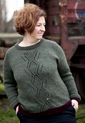 Ravelry: Rhombus Sweater pattern by SuviKnits