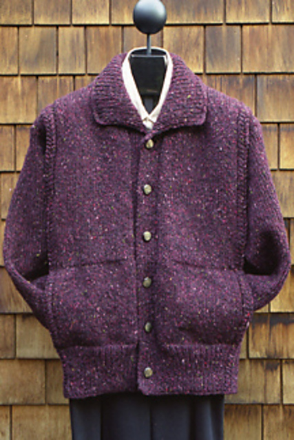 Ravelry: Vertical Panel Bulky Jacket pattern by Mari Dembrow