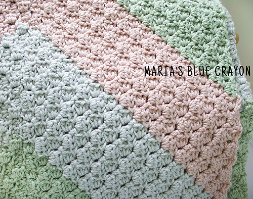 Ravelry: C2C Chevron Blanket pattern by Maria's Blue Crayon