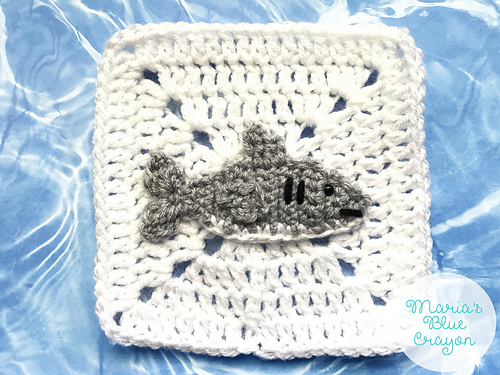 Ravelry: Ocean Granny Square Afghan pattern by Maria's Blue Crayon