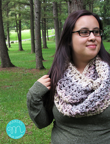 Ravelry: Infinity Scarf pattern by Maria's Blue Crayon