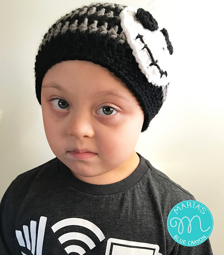 Ravelry: Skeleton Beanie pattern by Maria's Blue Crayon