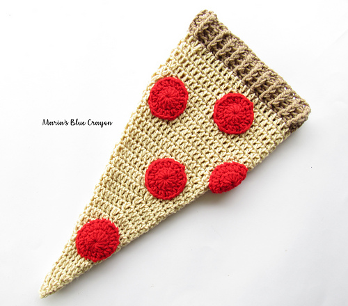 Ravelry: Pizza Hat pattern by Maria's Blue Crayon