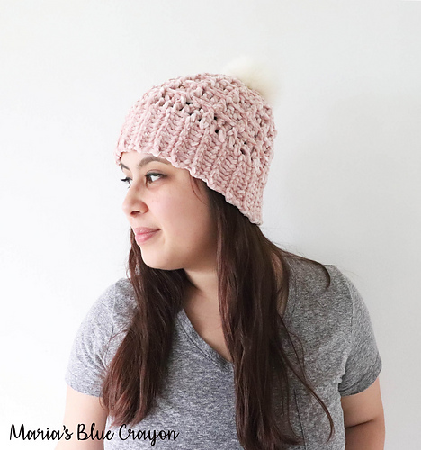 Ravelry: Velvet Beanie pattern by Maria's Blue Crayon