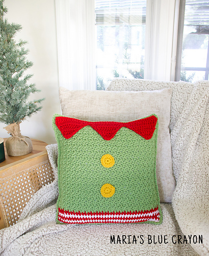 Ravelry: Elf Pillow pattern by Maria's Blue Crayon