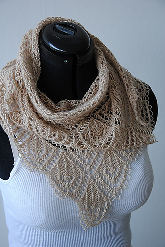 Ravelry: Crystal Chandelier Shawl pattern by Maria Magnusson (Olsson)
