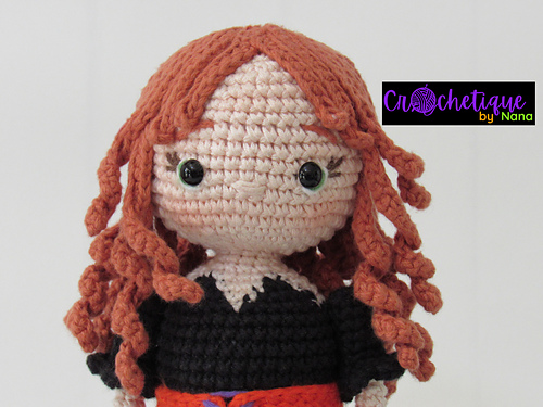 Ravelry: Cute Halloween Witch /Brujita con Escoba y Caldera pattern by ...