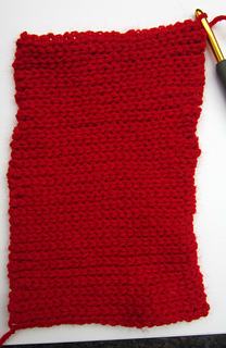 Ravelry: MarieInNYC's Red Scarf Project scarf