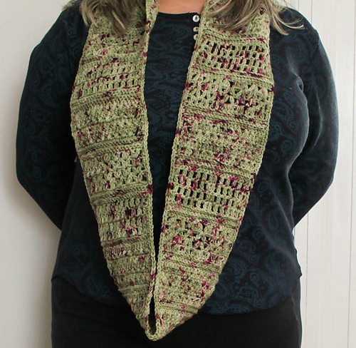 Ravelry: Spring Sampler Infinity Scarf pattern by Marie Segares