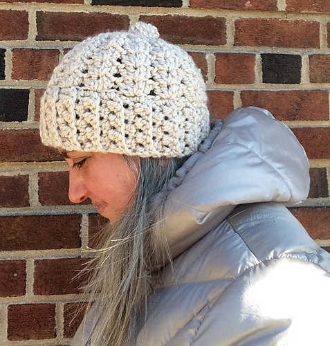 Ravelry: Chunky Double V-Stitch Hat pattern by Marie Segares