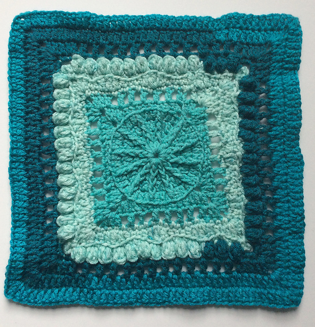 Ravelry: Bumpy Ride Square pattern by Marie Segares