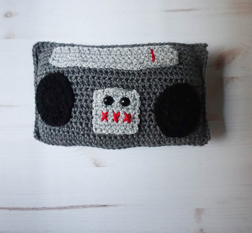 Ravelry: Boom Box Softie pattern by Marie Segares
