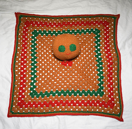 Ravelry: Bobblehead Gingerbread Lovey pattern by Marie Segares