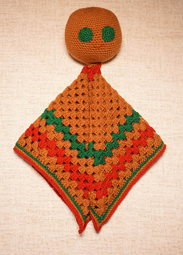 Ravelry: Bobblehead Gingerbread Lovey pattern by Marie Segares