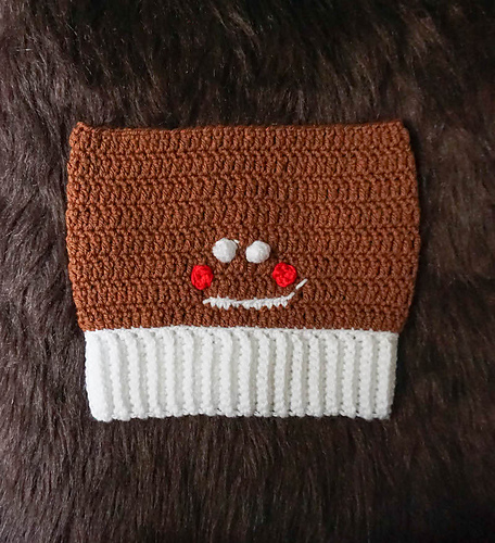 Ravelry: Gingerbread Cookie Sack Hat pattern by Marie Segares