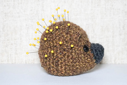 Ravelry: Pablo the Porcupine Pincushion pattern by Marie Segares