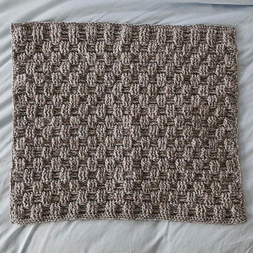 Ravelry: Basketweave Cat Blanket pattern by Marie Segares