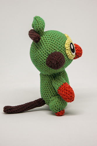 Ravelry: Grookey from Pokémon pattern by Marie Folkeson