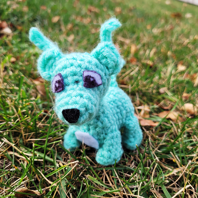 Ravelry: Neopets Gelert Amigurumi pattern by Mariko Hamade