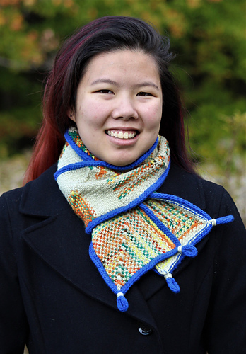 Ravelry: Pixelated Scarf pattern by MarinJaKnits