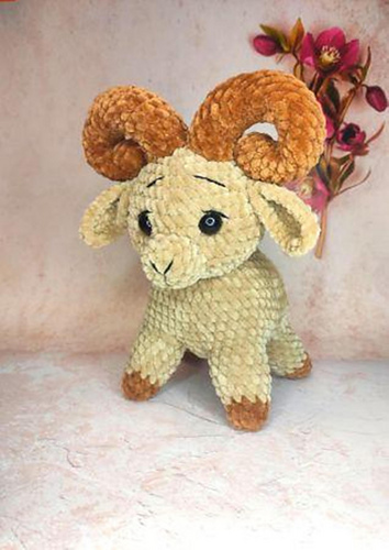 Ravelry: Ram plush toy pattern by Marina Ivanova