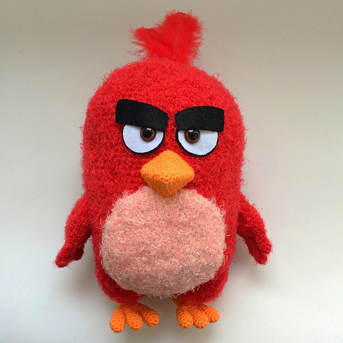 Ravelry: Red Angry birds pattern by Mariya Kozlova