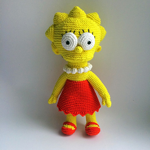 Ravelry: Lisa Simpson pattern by Mariya Kozlova