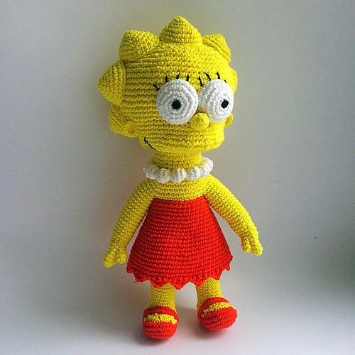 Ravelry: Lisa Simpson pattern by Mariya Kozlova