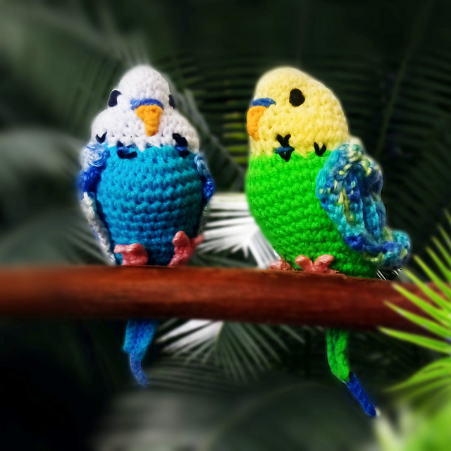 Ravelry: Budgie * Parakeet * Parrot pattern by Maria Stany