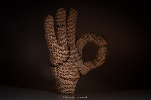 Ravelry: Thing Addams Family pattern by Marju Veeret