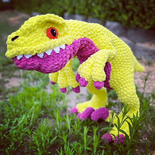 Ravelry: Rori the Raptor pattern by Megan Kreiner