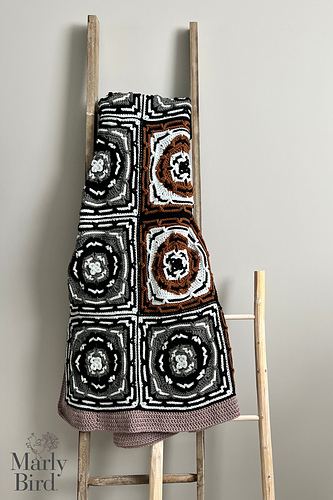 Ravelry: Mosaic Tile Crochet Blanket pattern by Marly Bird and Robyn ...