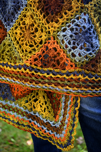 Ravelry: Enchanted Crochet Motif Shawl pattern by Marly Bird