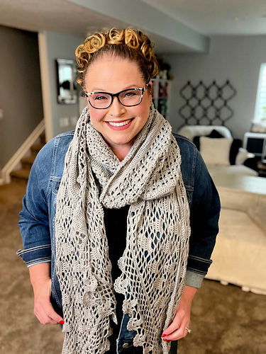 Ravelry: Sea Pearl Cable Shawl pattern by Marly Bird and Robyn Chachula