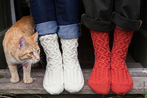 Ravelry: Foxwood House Socks pattern by Luise O'Neill