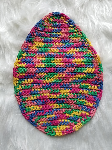 Ravelry: Easter Egg Dish Cloth pattern by Marsha Sparks
