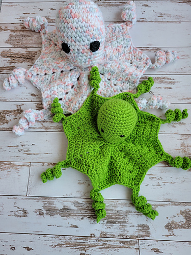 Ravelry: Ozzy the Octopus Lovey pattern by Marsha Sparks