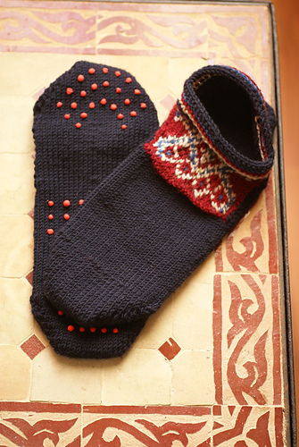 Ravelry: Eastern European Footlets pattern by Priscilla Gibson-Roberts